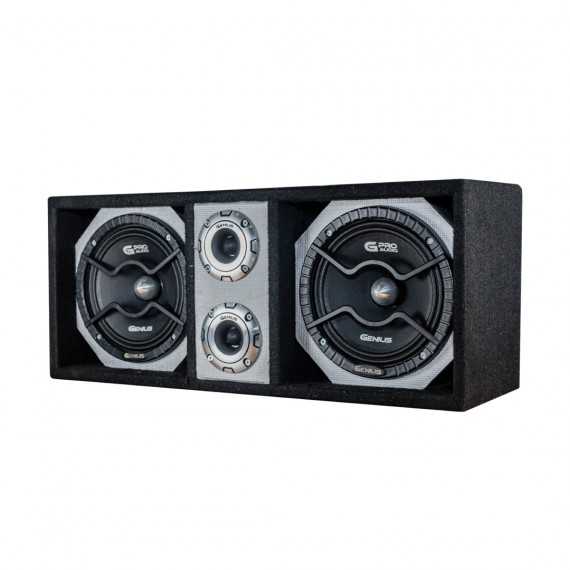 CAJA ACÚSTICA PORTEADA CHUCHERO 8" SIN DRIVER – Genius Audio