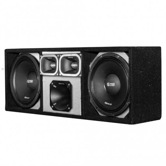 CAJA ACÚSTICA PORTEADA CHUCHERO 12" CON DRIVER – Genius Audio