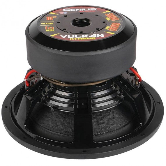SUBWOOFER SERIE VULKAN 15" 6000 WMAX / 3000 WRMS DOBLE BOBINA 1 OHM VO ...
