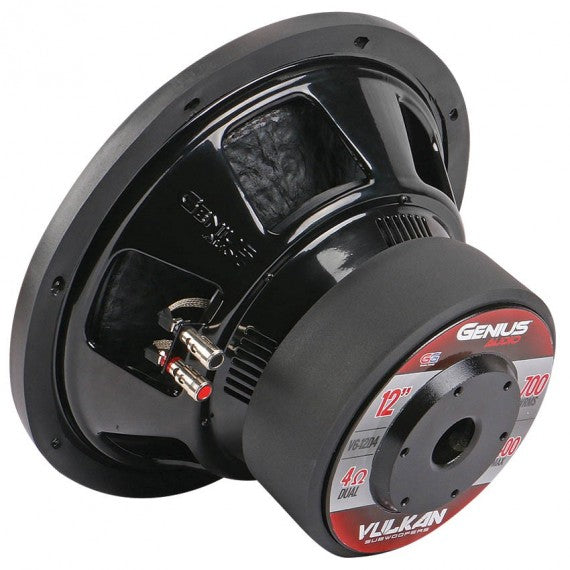 SUBWOOFER SERIE VULKAN 12" 1400 WMAX / 700 WRMS DOBLE BOBINA 4 OHM VOI ...